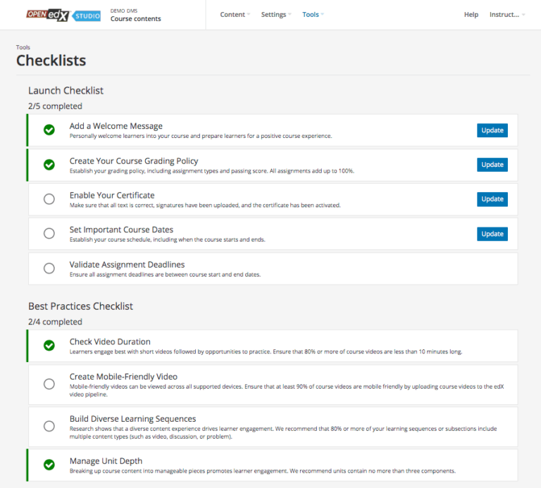 Studio - Managment sytem in the Open edX platform - edunext